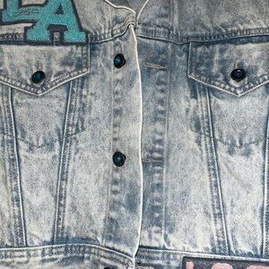 L.A. Gear | Jackets & Coats | Vintage 98s La La Gear Stone Acid Washed ...